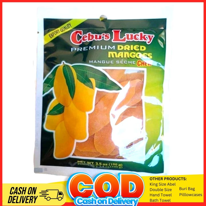 Dried Mangoes from davao pasalubong balikbayan (50 grams/pack) Dried ...