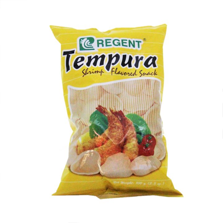 Regent Tempura Shrimp Flavored Snacks 100g | Lazada PH
