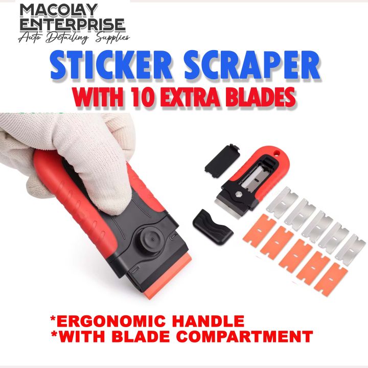 Sticker Vinyl Scraper with extra blades Macolay Enterprise | Lazada PH