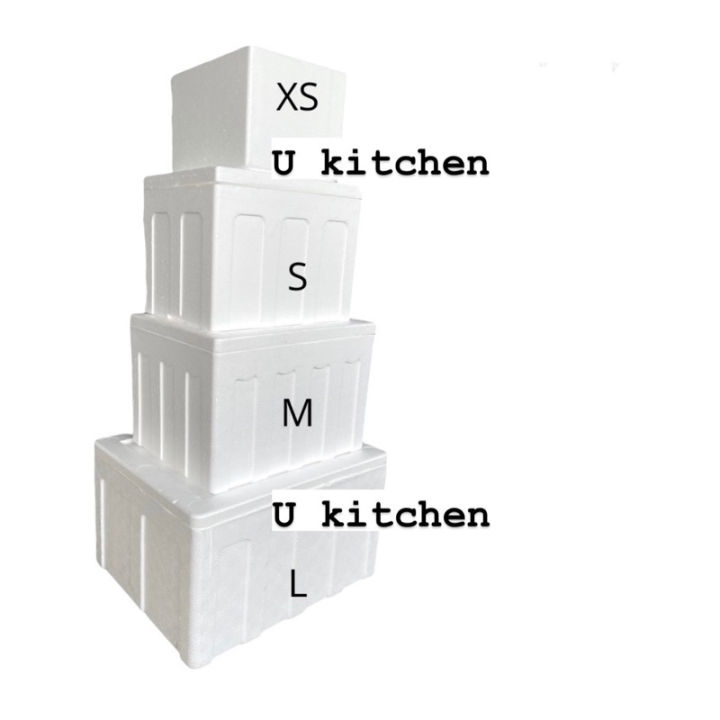 Polyfoam Box Polystyrene Kotak Kabus Putih Styrofoam Ice Box/ Cooler ...