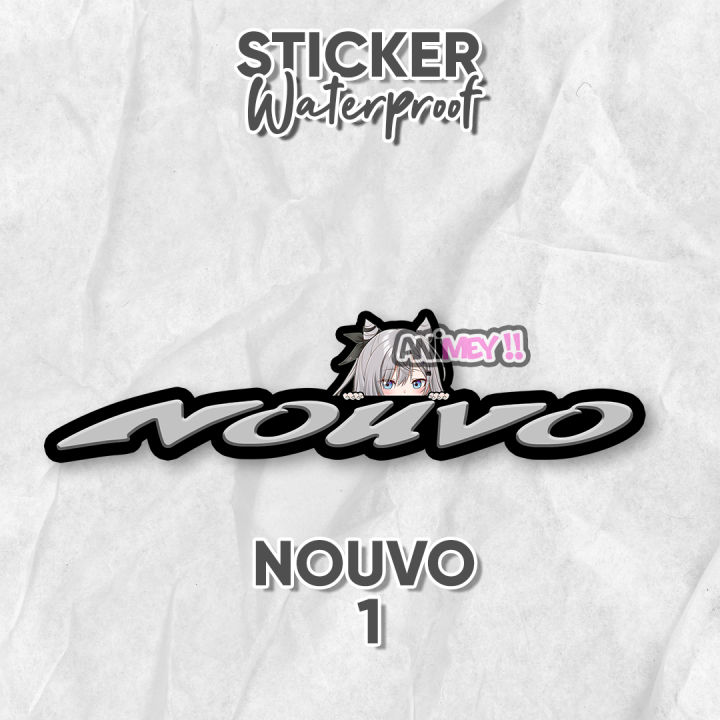 Stiker Vestia Zeta Logo Nouvo / Stiker Anime Waterproof | Lazada Indonesia