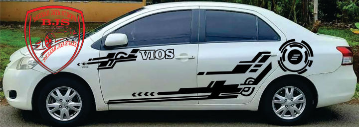 Stiker Mobil Vios Lancer Bmw Sticker Mobil Sedan All Tipe murah ...