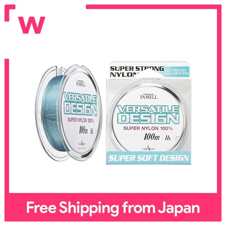 YAMATOYO TEGSU (YAMATOYO) Nylon Line Versatile Design 100m 0.8 3lb Lake Blue | Lazada PH