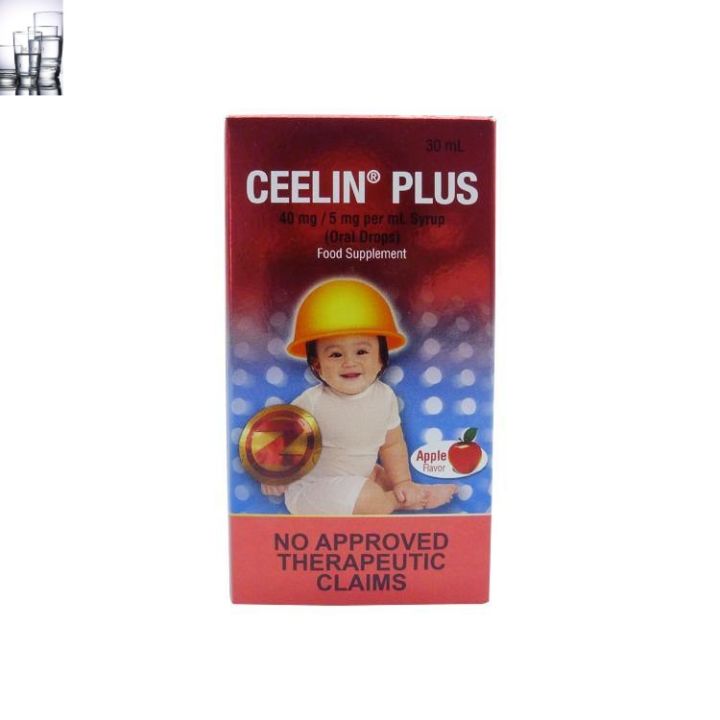 Ceelin Plus Apple Flavor 40 mg / ml 30 ml Oral Drops | Lazada PH