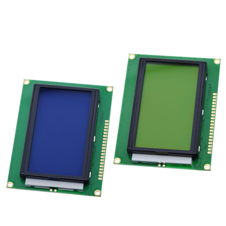 128 64 Dots Lcd Module 5v Blue Screen 12864 Lcd With Backlight St7920 Parallel Port Lcd12864 For