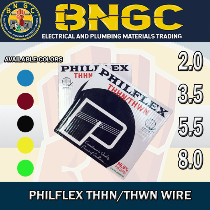 PHILFLEX THHN WIRE (150MTRS) | Lazada PH