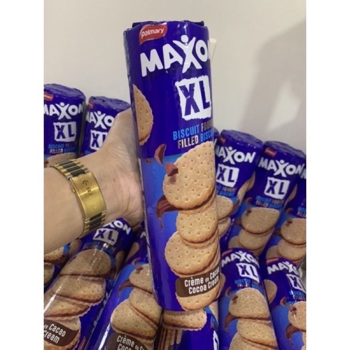 Palmary Maxon Biscuit Xl Filled With 35 Cocoa Cream 420g | Lazada PH