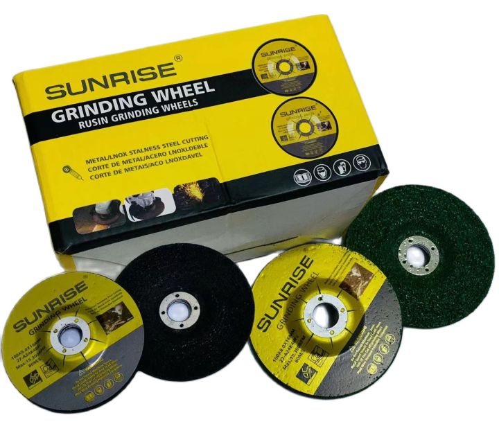 Sunrise GRINDING WHEEL 4" INCH. (PER BOX) 25pcs. | Lazada PH