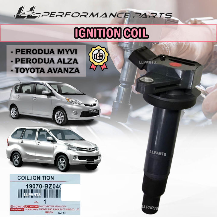 Original Perodua Myvi Old Myvi Lagi Best 2005-2016 Alza 1.3 1.5 Toyota Avanza Ignition Coil ...