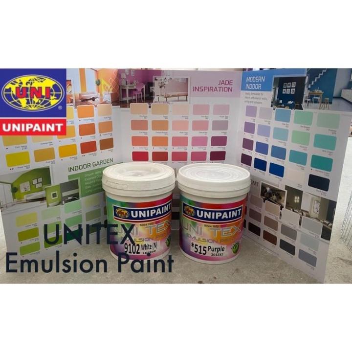 [1 litre] UNIPAINT Wall Paint | Wall & Cement Paint | Unitex Emulsion ...