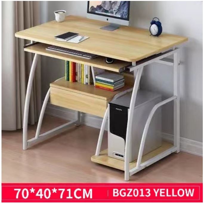 Computer Laptop Modern Tables Desk With Keyboard Drawer Study Household ...