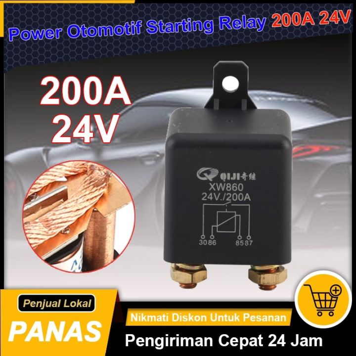 Nippy Starting Relay 200A 24V Untuk Power Otomotif | Lazada Indonesia