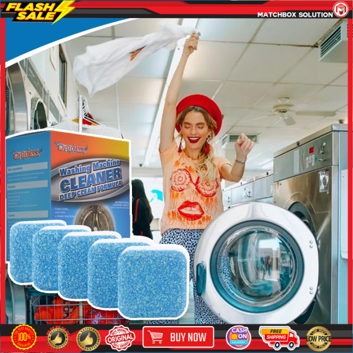 ORIGINAL 5PCS WASHING MACHINE OXYGEN CLEANER HIGH PERFORMANCE TAB ...