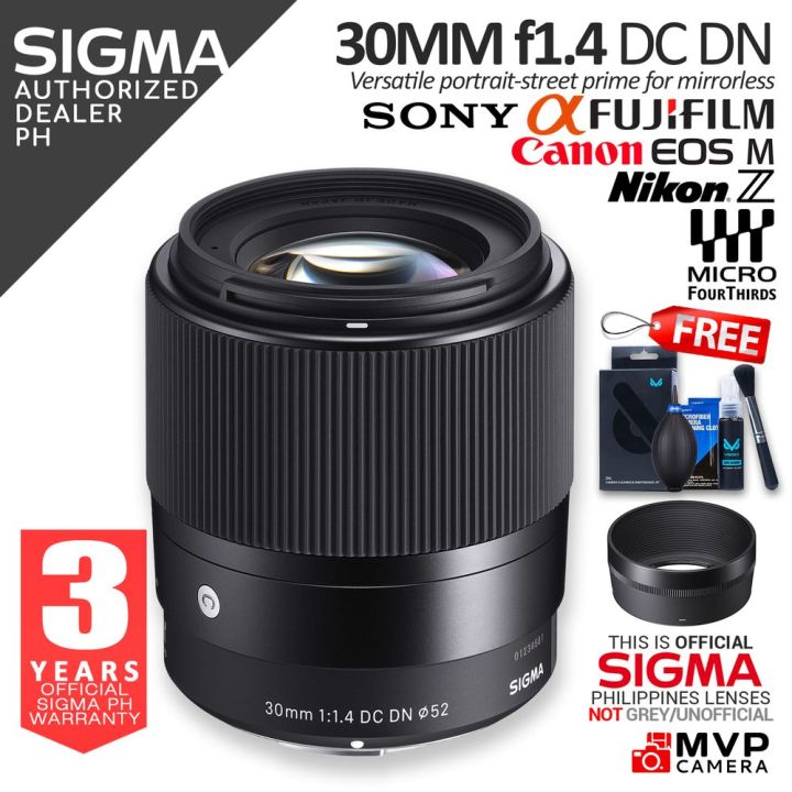 [OFFICIAL PH] SIGMA 30mm f1.4 DC DN Contemporary Lens for APSC MVP ...