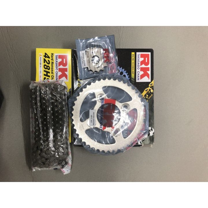 RK Japan HONDA RS150 RS150R | RSX SPROCKET CHAIN KIT COMPLETE SET FRONT ...