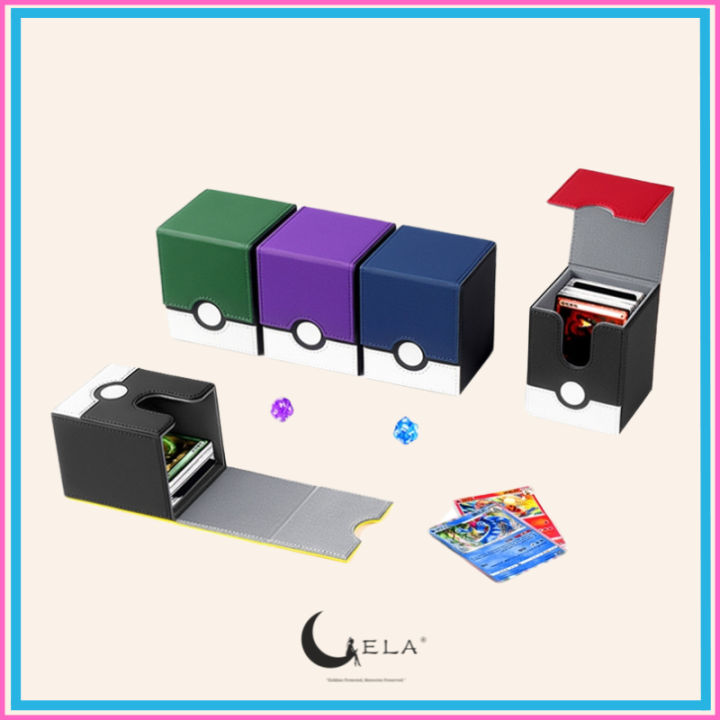 [ELA] PTCG Pokémon Master Poké Ball Series Vertical Card Deck Box – Yu ...