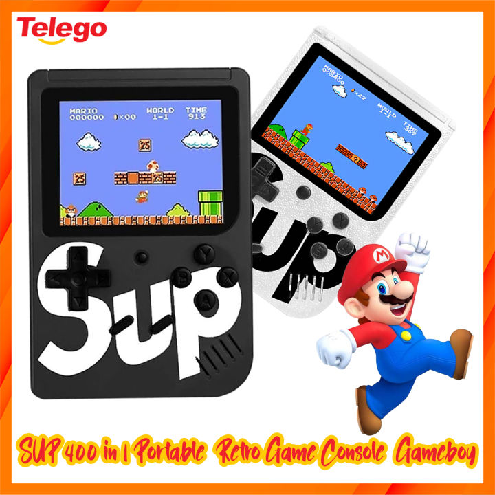 Telego Sup 400 in 1 Portable 3 Inch Retro Game Console Gameboy ...