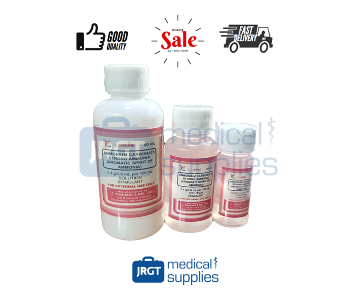 J. Chemie Spirit of Ammonia / Aromatic Ammonia | Lazada PH