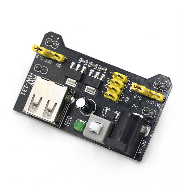 Breadboard Power Supply Module 2-way 5V/3.3V MB-102 Solderless Bread ...