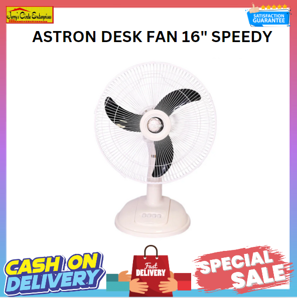 [PRE-ORDER] ASTRON DESK FAN 16" SPEEDY/ELECTRIC FAN/DESK FAN | Lazada PH