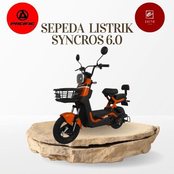 Sepeda Motor Listrik Exotic SYNCROS 6.0 by Pacific Exotic | Lazada ...