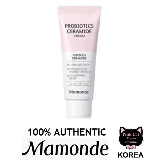 MAMONDE Probiotics Ceramide Cream Hibiscus Ceramide 30ml EXP:2024.06 ...