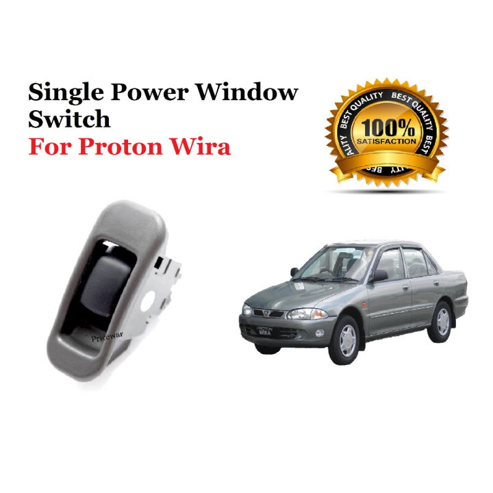 Proton Wira Single Power Window Switch Sub Passenger Switch Wira Single ...