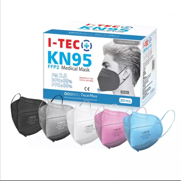 Ritz Medical, ITEC Singapore KN95 Medical Mask, FFP2 ( CE _European Label ), MDA/CE/CFDA ...