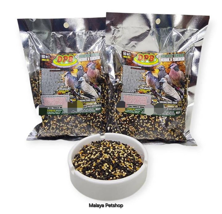 Dedak DPB 10 in 1 Burung Merbok & Terkukur 300 gram (Dedak penggalak ...