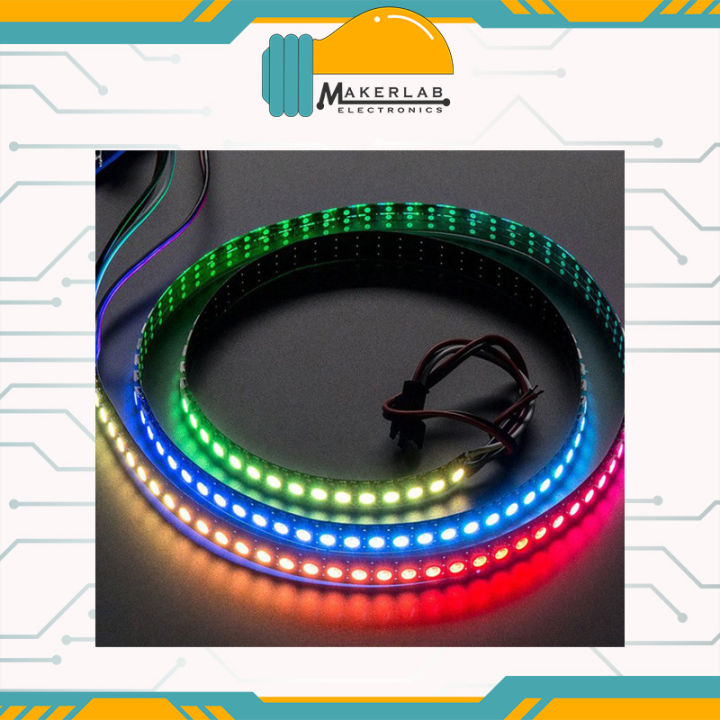 Digital RGB LED Strip 144 LED/M Black | Lazada PH