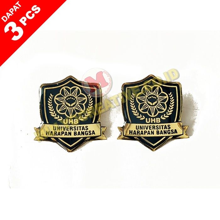 Pin UHB Pin Logo Universitas Harapan Bangsa Pin Logo UHB / 3pcs | Lazada Indonesia