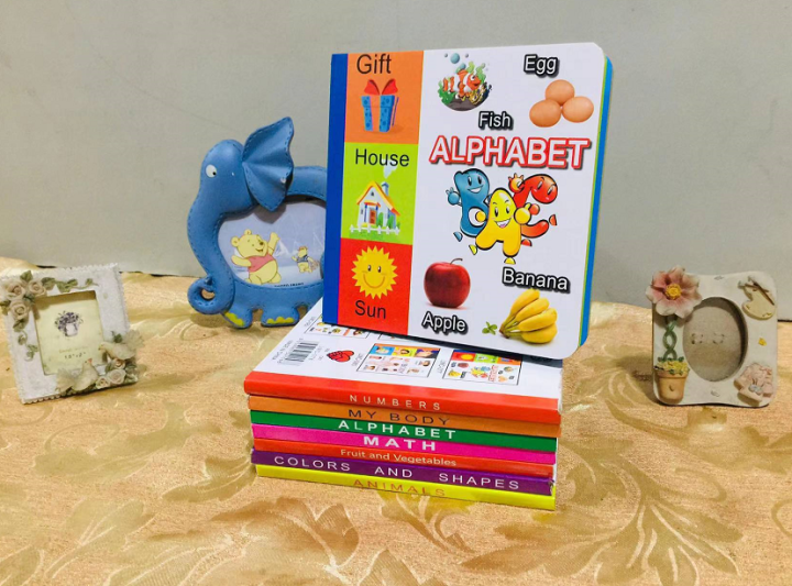 8 in 1 Children Learning Book Hardbound Early Square Learning ...