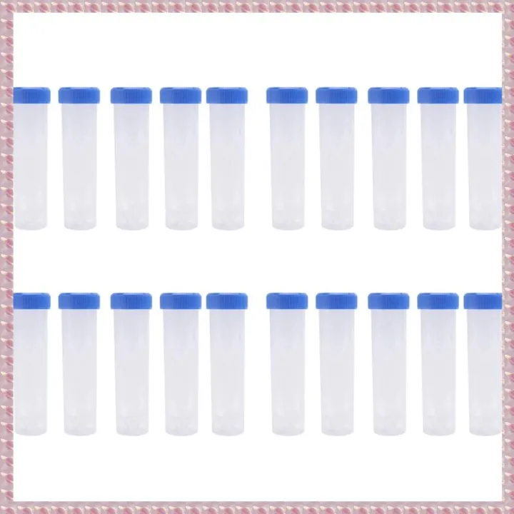 (MYRG) 20 Pieces 50Ml Plastic Transparent Centrifuge Tube with Scale ...