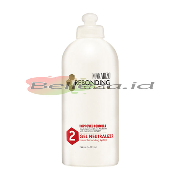 Makarizo Rebonding System Neutralizer Gel Bottle / Step 2 500 mL ...