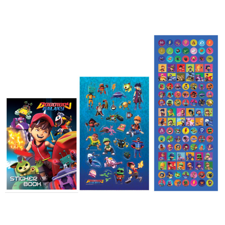 Boboiboy Small Sticker Storage Book with Sticker | Lazada