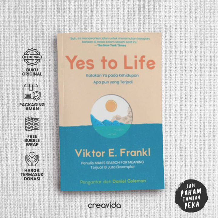Yes To Life - Viktor E. Frankl | Lazada Indonesia
