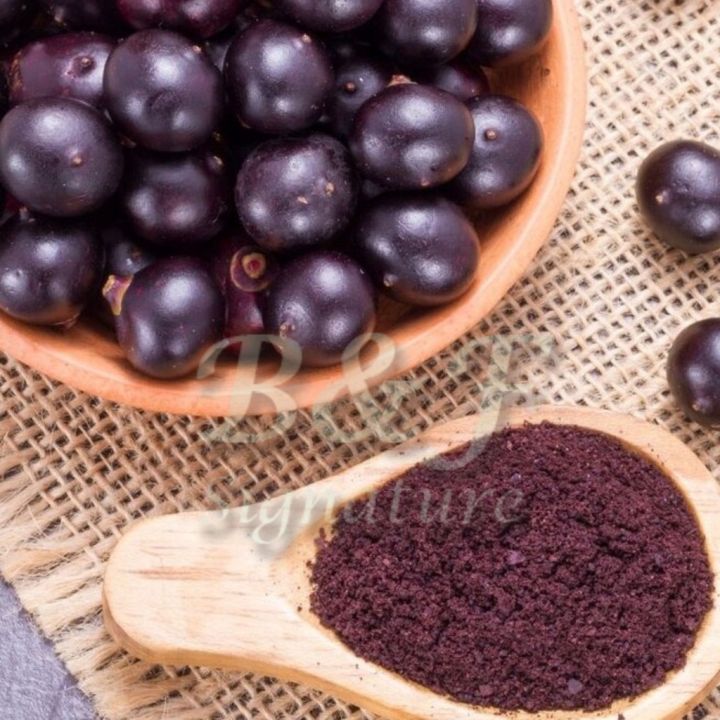 Acai Berry Powder 250g Acaiberry Powder 阿萨伊浆果粉Raspberry Maqui Blueberry ...