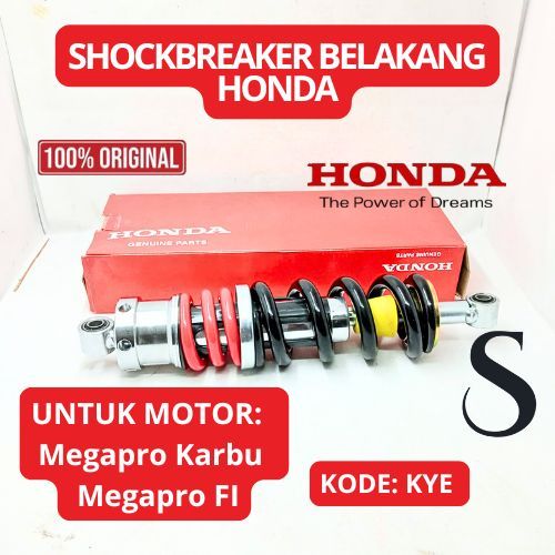 SHOCKBREAKER KODE KYE ASLI 100% HONDA New Megapro MonoShock Karbu, New ...