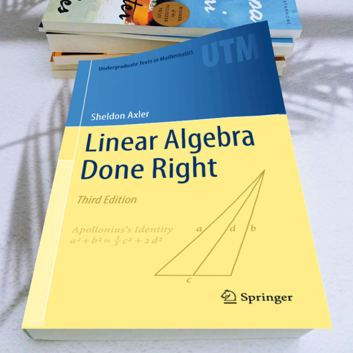 Linear Algebra Done Right, 3rd Edition (Undergraduate Texts in ...