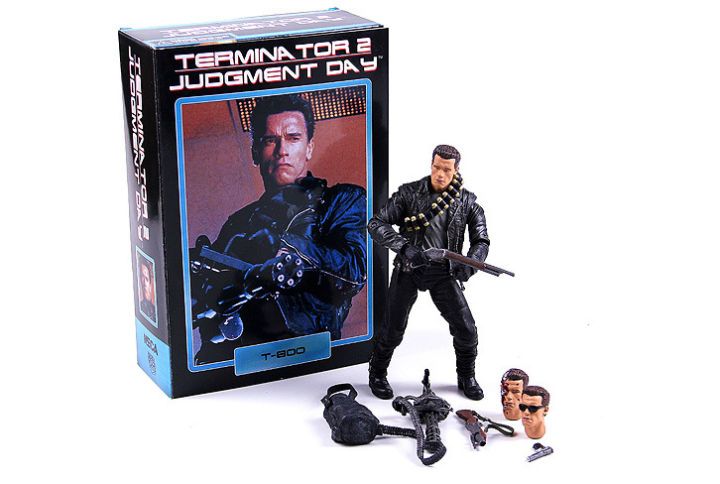 Neca Terminator The Terminator 2 Deluxe Edition Of Arnold ...