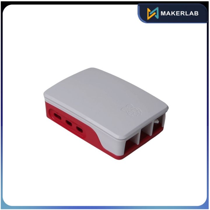 Raspberry Pi 5 Case ABS Enclosure Box Shell Red and White | Lazada PH