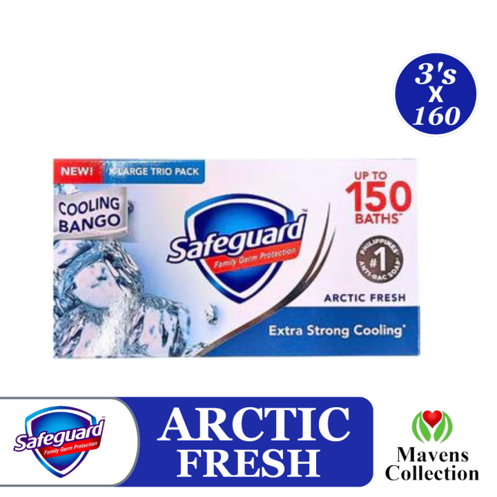 Safeguard 3 x 160g Germ Protection Soap ARCTIC FRESH | Lazada PH