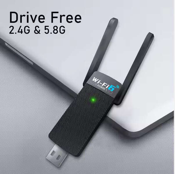 Wireless Network Card WIFI6 Dual Band 5G Gigabit 1800M Driver-Free ...