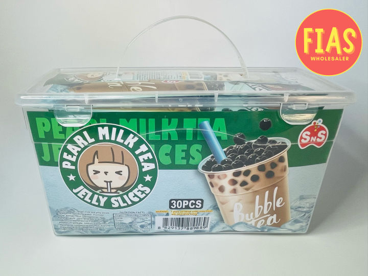 30 Pieces Pearl Milk Tea Jelly Slices | Lazada PH
