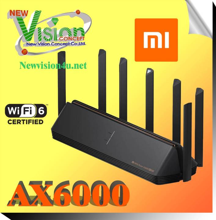 Xiaomi Mi Router [[ AX6000 ]] AIoT 2.4/5G เราเตอร์รับสัญญาณ Wi-Fi 6 ...