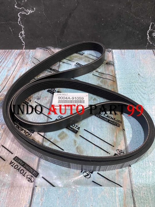 Van Belt Vanbelt Tali Kipas 6PK 1640 Toyota New Avanza Veloz 1.5cc Rush ...