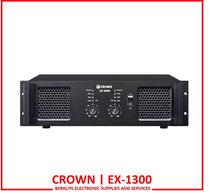 Crown EX-1300 Powered Amplifier - EXTREME SERIES | Lazada PH