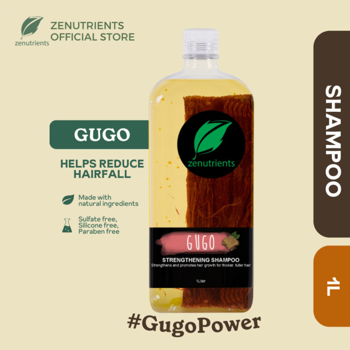 Zenutrients Gugo Anti Hairfall Shampoo 1L (Hairfall Rescue and Hair ...