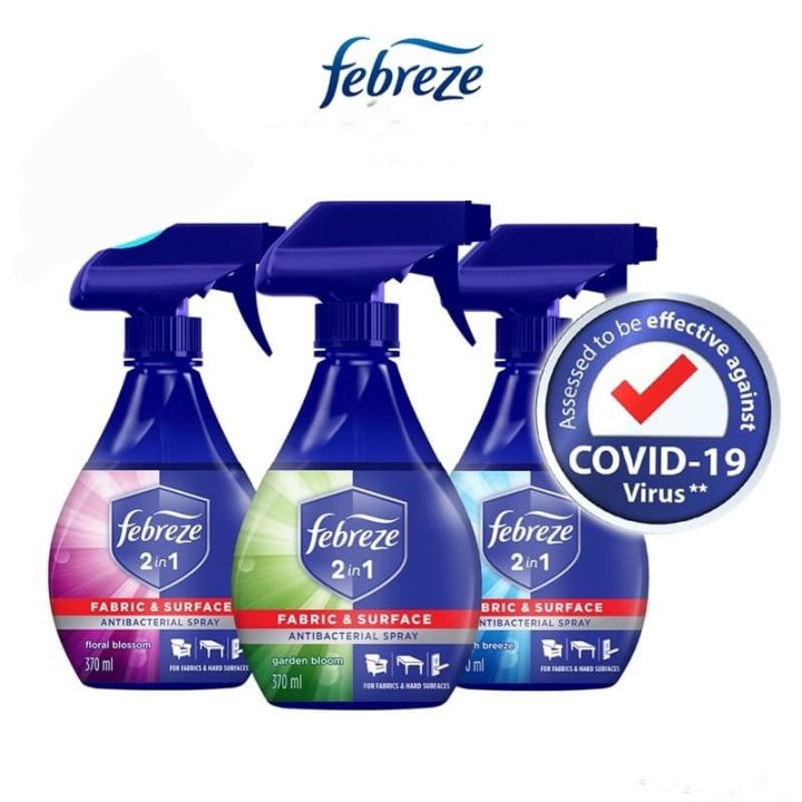 Febreze 2-in-1 โฉมใหม่ฆ่าไวรัส(Co vid)และแบคทีเรีย Antibacterial Disin ...