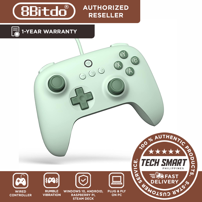 8Bitdo Ultimate C Wired Controller for Windows PC, Android, Steam Deck ...